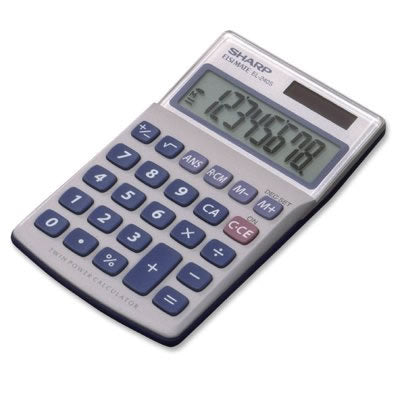Sharp EL-240SAB Mini-Desk Calculator– Science Studio