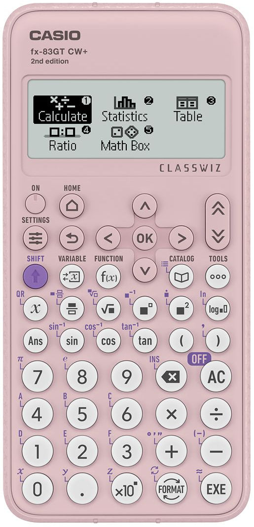 Casio FX-83GT CW+ Pink ClassWiz Scientific Calculator– Science Studio